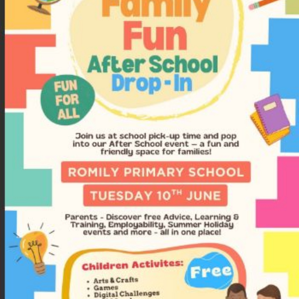 Romilly Primary School - Family Fun After School Drop In